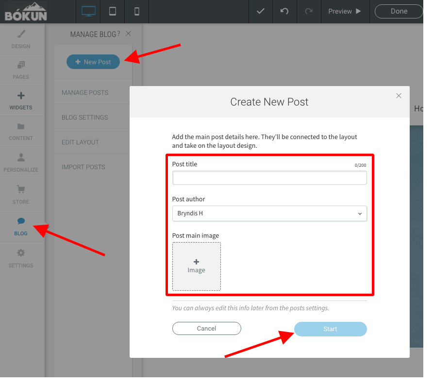 How To Add A Blog B kun Help Center